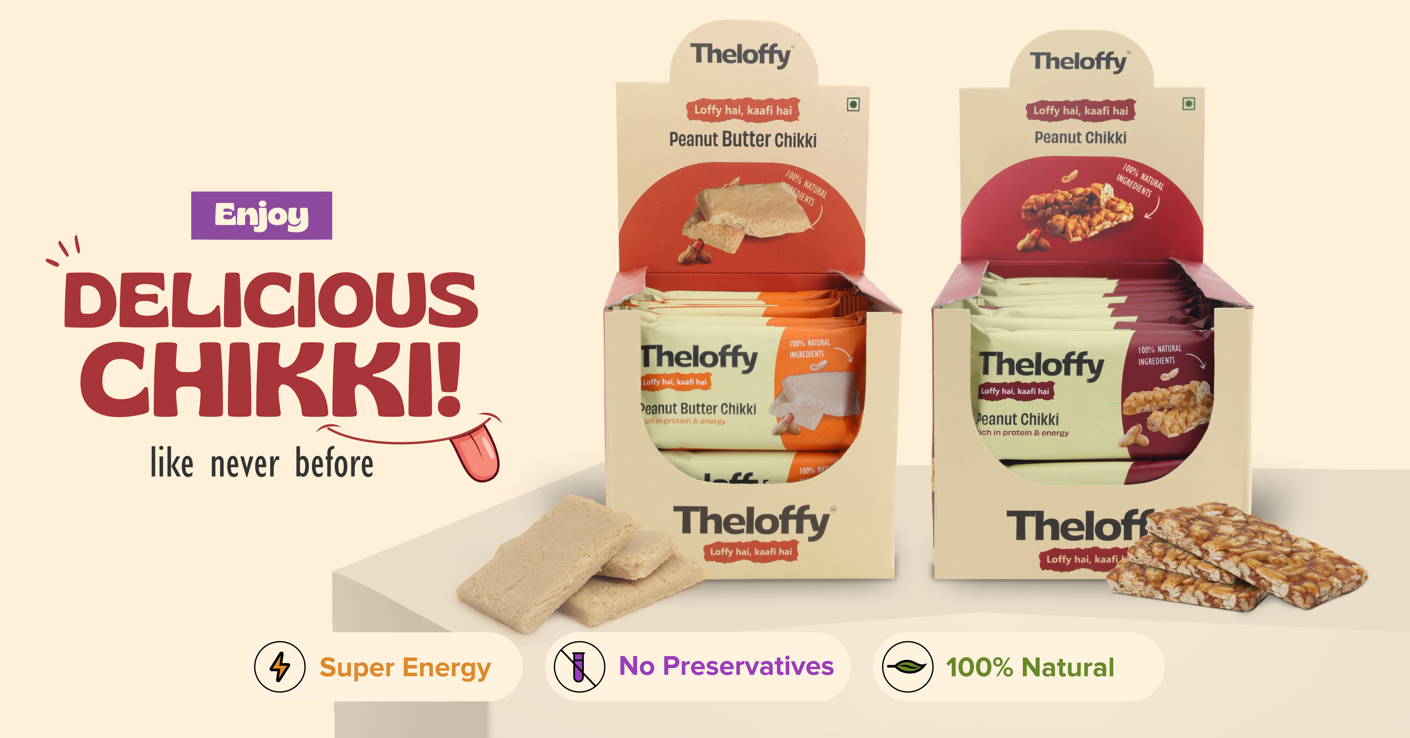 Premium Chikki Online | Peanut, Dry Fruit & Healthy Snacks – The Loffy